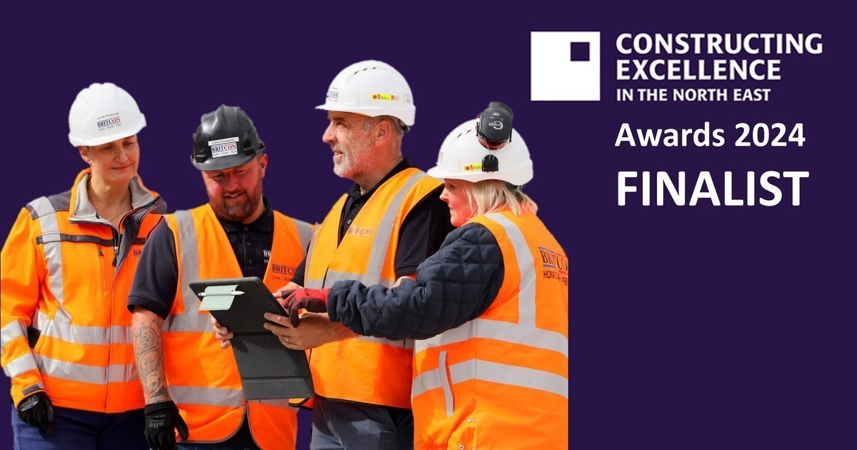 Britcon Shortlisted in the 2024 Constructing Excellence North East Awards | Britcon